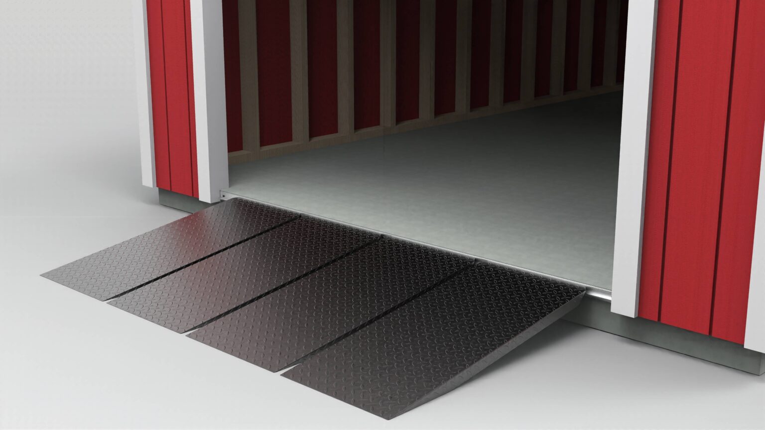 Aluminum Shed Ramps - SHED Ramps