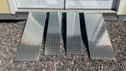 Aluminum Shed Ramps - SHED Ramps