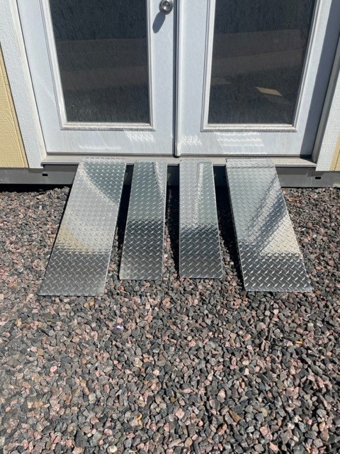 Aluminum Shed Ramps - SHED Ramps